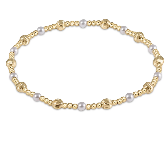 Dignity Sincerity Pattern 4mm Bead Bracelet – Head Over Heels Boutique
